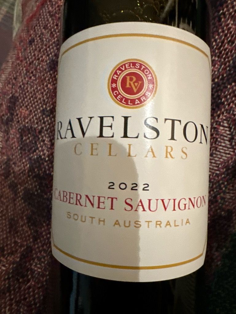 2022 Ravelston Cellars Cabernet Sauvignon, Australia, South Australia ...
