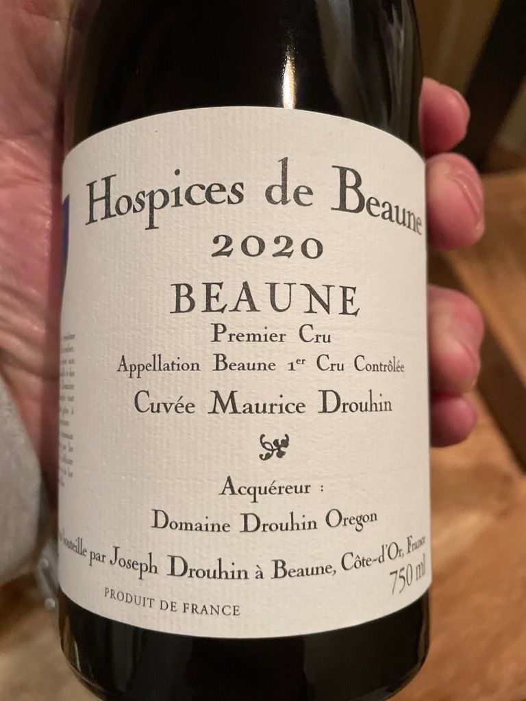 2023 Hospices de Beaune Beaune 1er Cru Cuvée Maurice Drouhin Joseph ...