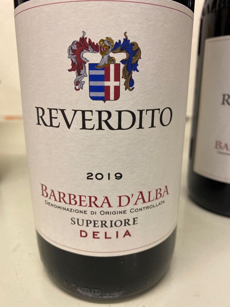2019 Reverdito Barbera d'Alba Delia, Italy, Piedmont, Alba, Barbera d ...