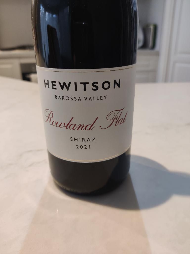 2021 Hewitson Shiraz Rowland Flat, Australia, South Australia, Barossa ...