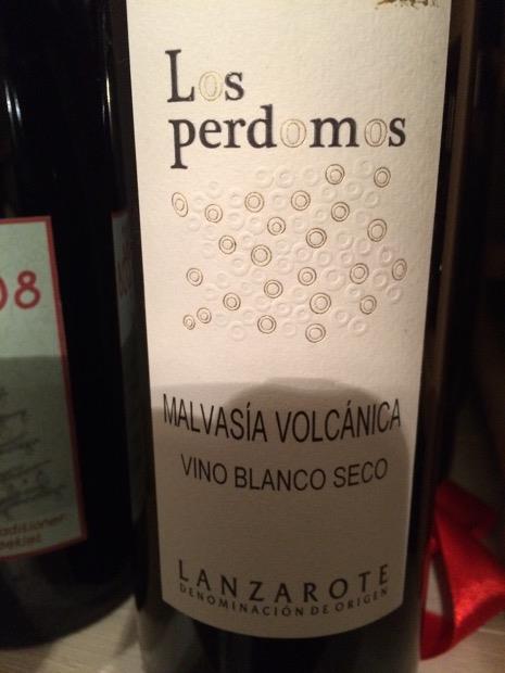 2013 Los Perdomos Lanzarote Malvasia/Moscatel Simiesco Bodegas Reymar ...