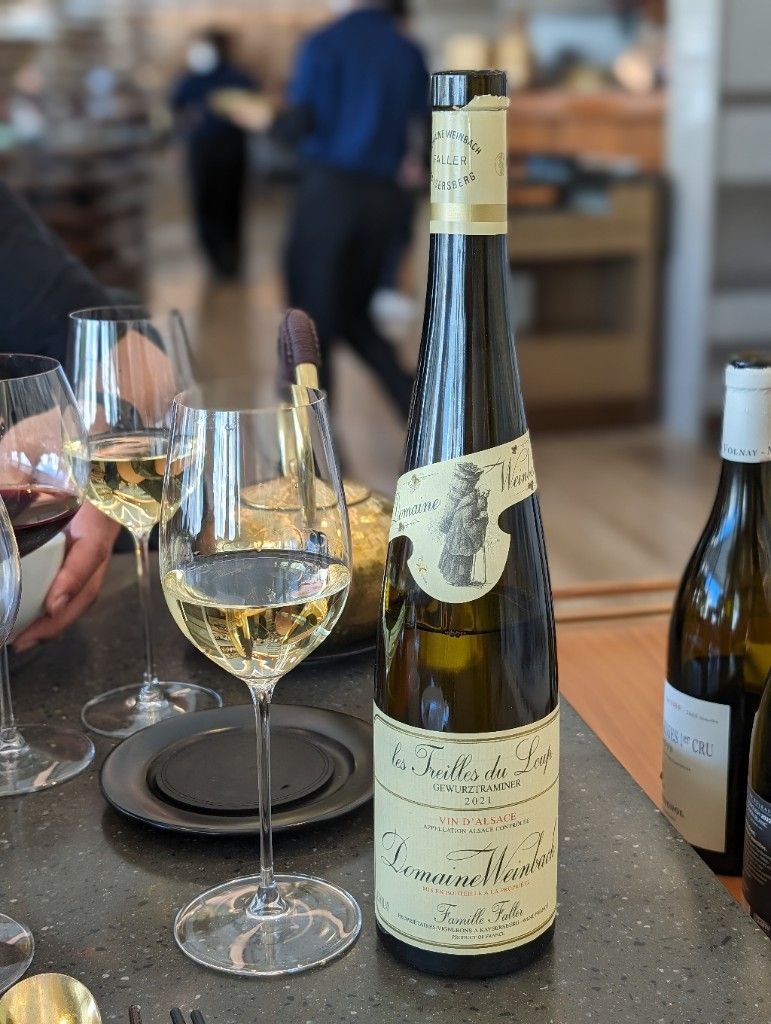 2022 Domaine Weinbach Gewurztraminer les Treilles du Loup, France ...