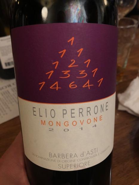 2014 Elio Perrone Barbera d'Asti Superiore Mongovone, Italy, Piedmont ...