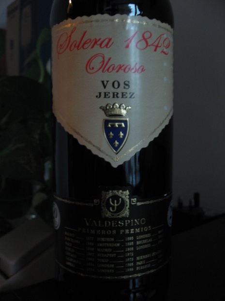NV Valdespino Jerez-Xérès-Sherry Solera 1842 20 Year Old Oloroso VOS ...