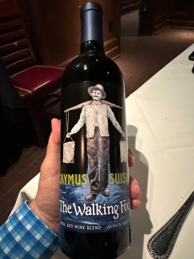 2022 Caymus-Suisun The Walking Fool, USA, California, North Coast ...
