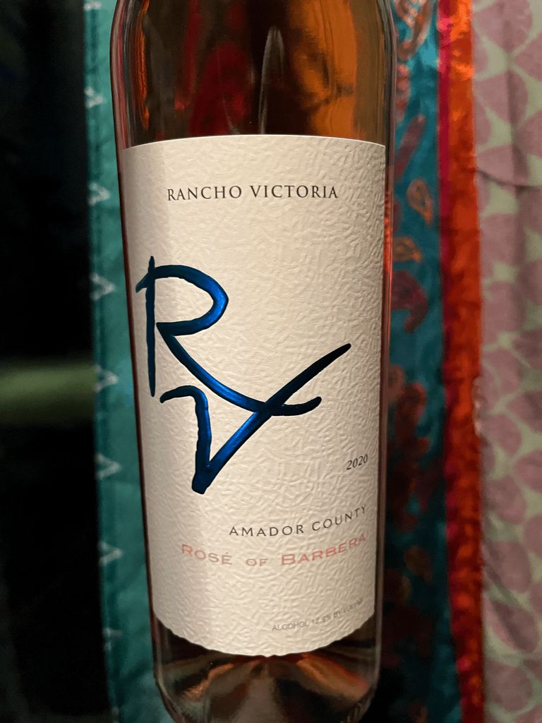 2020 Rancho Victoria Barbera Rosé of Barbera, USA, California, Sierra ...
