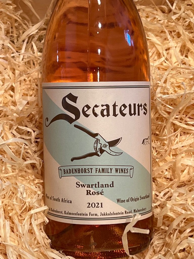 2021 Badenhorst Family Wines Secateurs Rosé, South Africa, Coastal ...