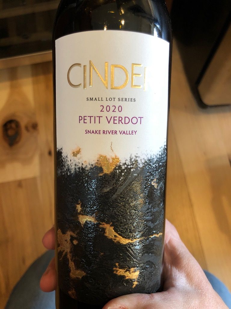 2020 Cinder Petit Verdot Small Lot Series Sawtooth Vineyard, USA, Idaho ...