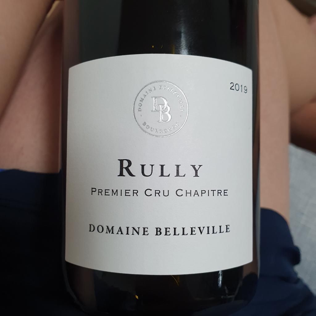 2021 Domaine Belleville Rully 1er Cru Chapitre, France, Burgundy, Côte ...