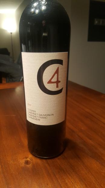 2017 Cooper Wine Company C4, USA, Washington, Columbia Valley, Red ...