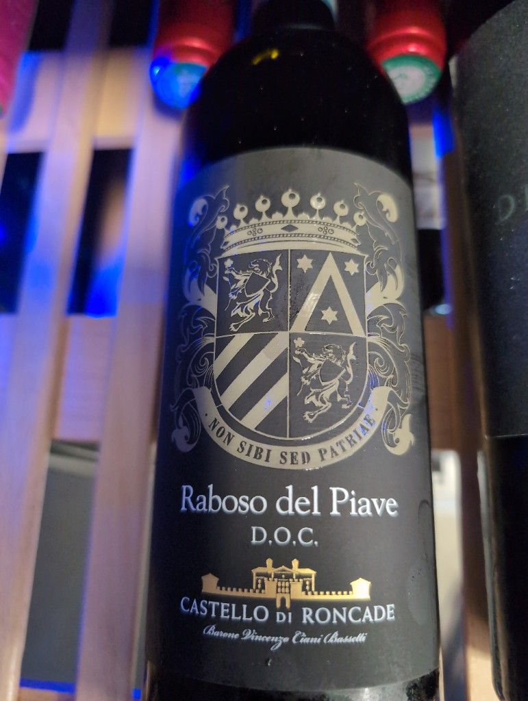 2017 Castello di Roncade Piave Raboso dell'Arnasa, Italy, Veneto, Piave ...