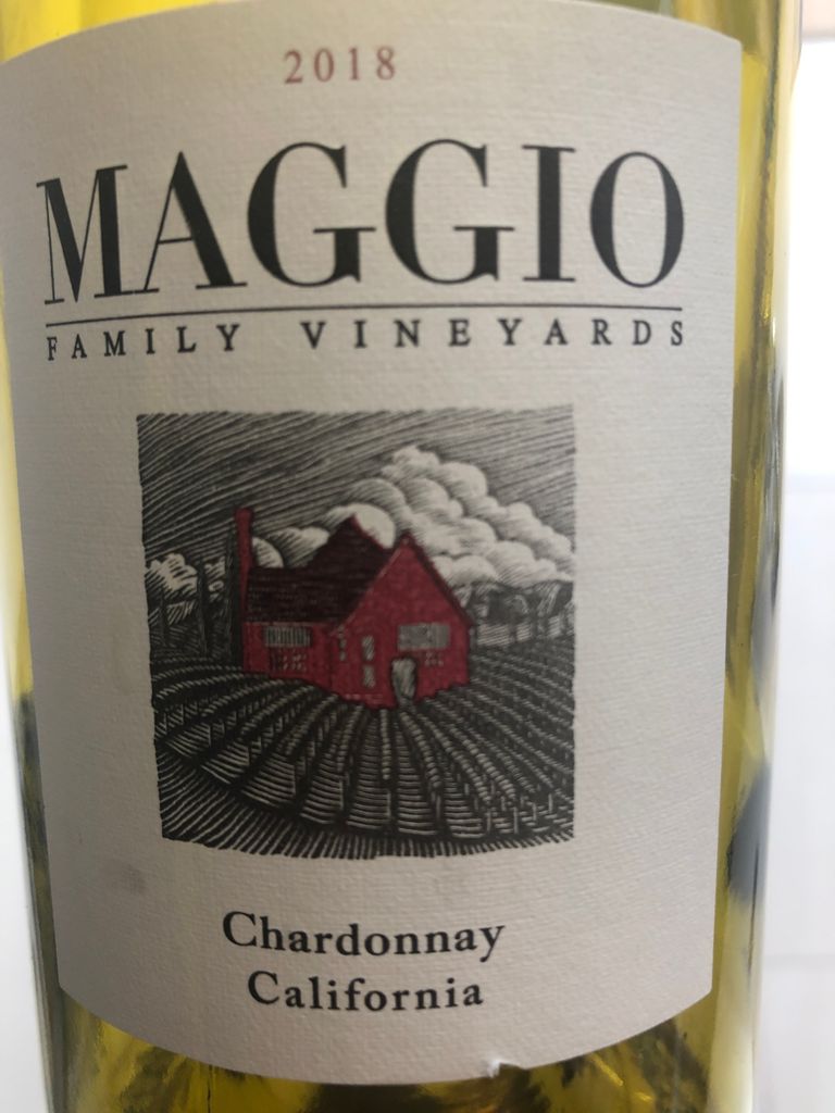 2018 Oak Ridge Winery Chardonnay Maggio Family Vineyards, USA ...