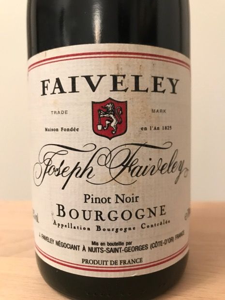 2004 Faiveley Bourgogne Joseph Faiveley, France, Burgundy, Bourgogne ...