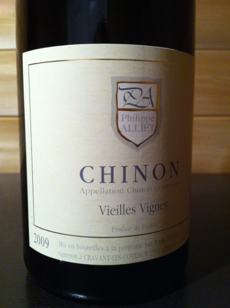 2009 Philippe Alliet Chinon Vieilles Vignes, France, Loire Valley ...