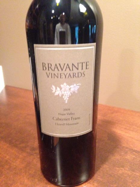 2009 Bravante Vineyards Cabernet Franc, USA, California, Napa Valley ...
