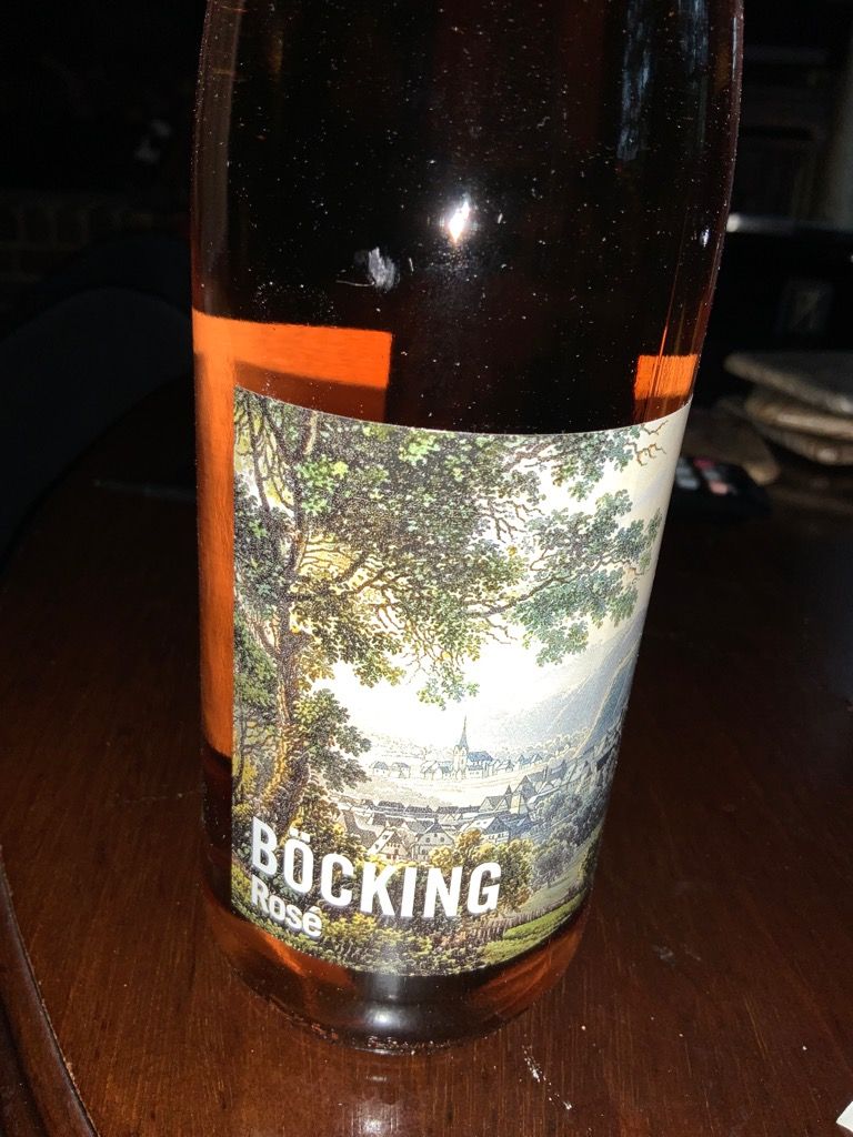 2018 Richard Bocking Spätburgunder Rosé, Germany, Mosel Saar Ruwer ...