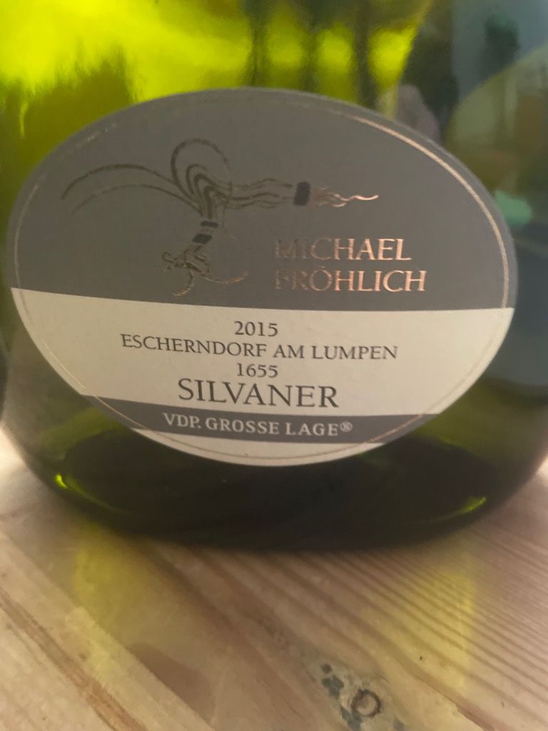 2020 Michael Fröhlich Escherndorfer Lump Silvaner Großes Gewächs, Germany, Franken - CellarTracker