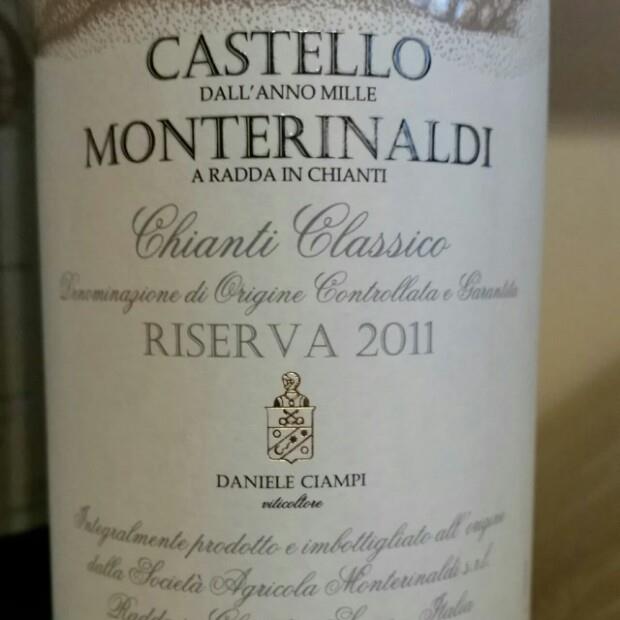 2011 Castello di Monterinaldi Chianti Classico Riserva, Italy, Tuscany ...