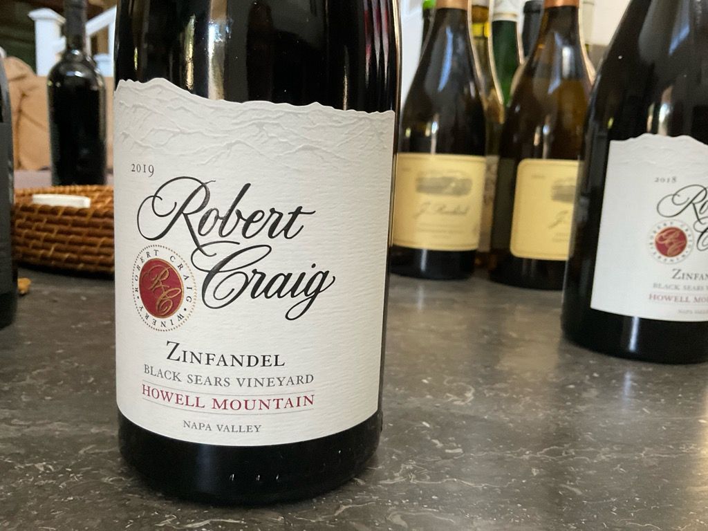 2019 Robert Craig Zinfandel Black Sears Vineyard, USA, California, Napa ...