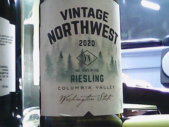 2020 Vintage Northwest Riesling, USA, Washington, Columbia Valley ...