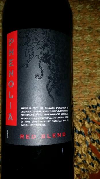 2013 Phenolia, France, Vin de France - CellarTracker