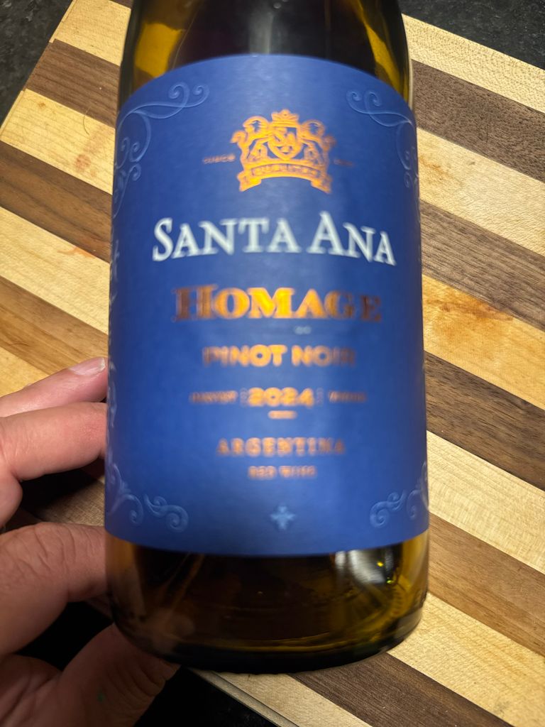 2024 Bodegas Santa Ana Pinot Noir Moebius, Argentina, Mendoza ...