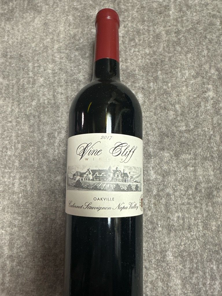 2017 Vine Cliff Winery Cabernet Sauvignon, USA, California, Napa Valley ...