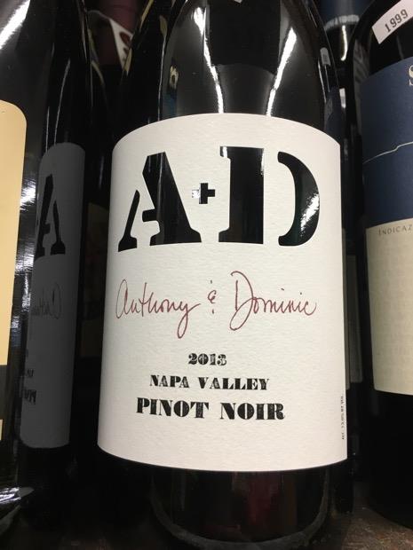 2013 Scotto Family Wines Pinot Noir Anthony & Dominic, USA, California ...