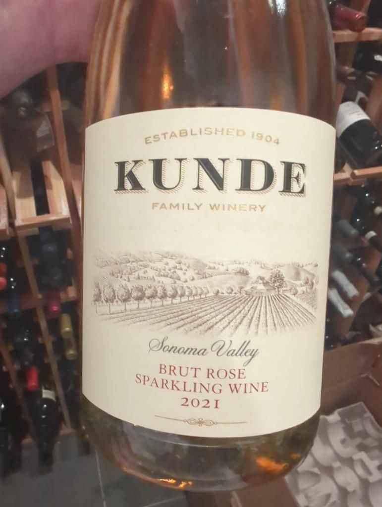 2021 Kunde Brut Rosé, USA, California, Sonoma County - CellarTracker
