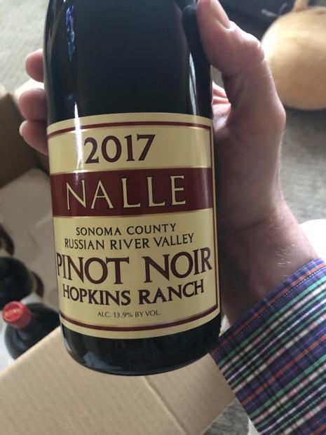 2017 Nalle Pinot Noir Hopkins Ranch, USA, California, Sonoma County ...