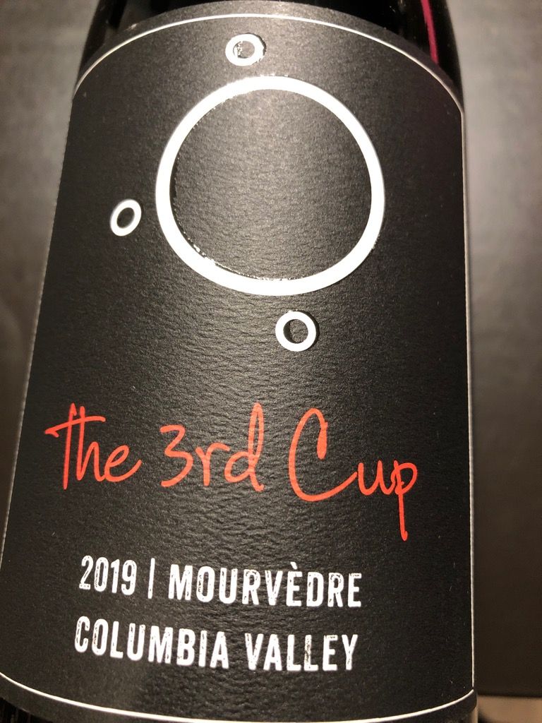 2019 Three of Cups Mourvèdre The 3rd Cup, USA, Washington, Columbia ...