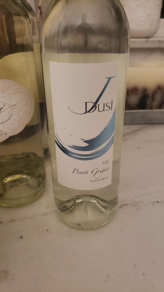 2021 J. Dusi Pinot Grigio, USA, California, Central Coast, Paso Robles ...