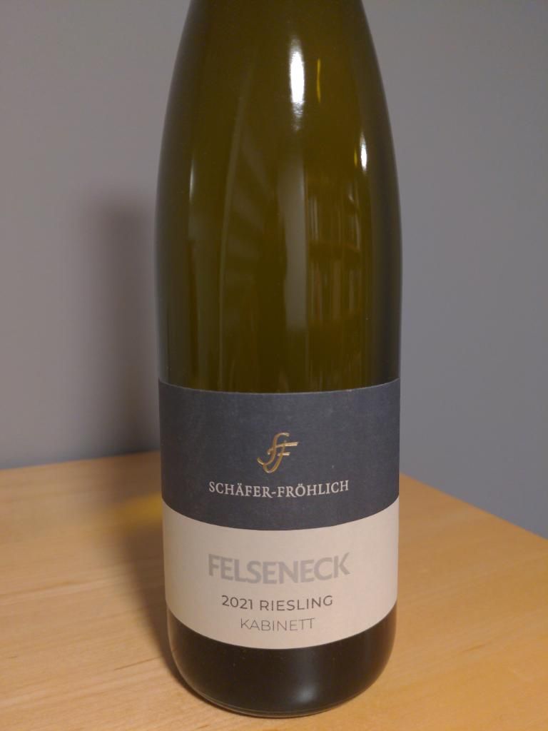 2022 Schäfer-Fröhlich Felseneck Riesling Kabinett, Germany, Nahe - CellarTracker