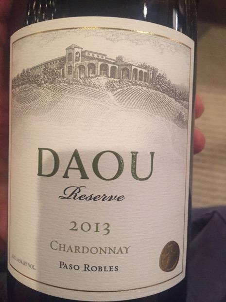 2013 Daou Vineyards Chardonnay Reserve, USA, California, Central Coast ...