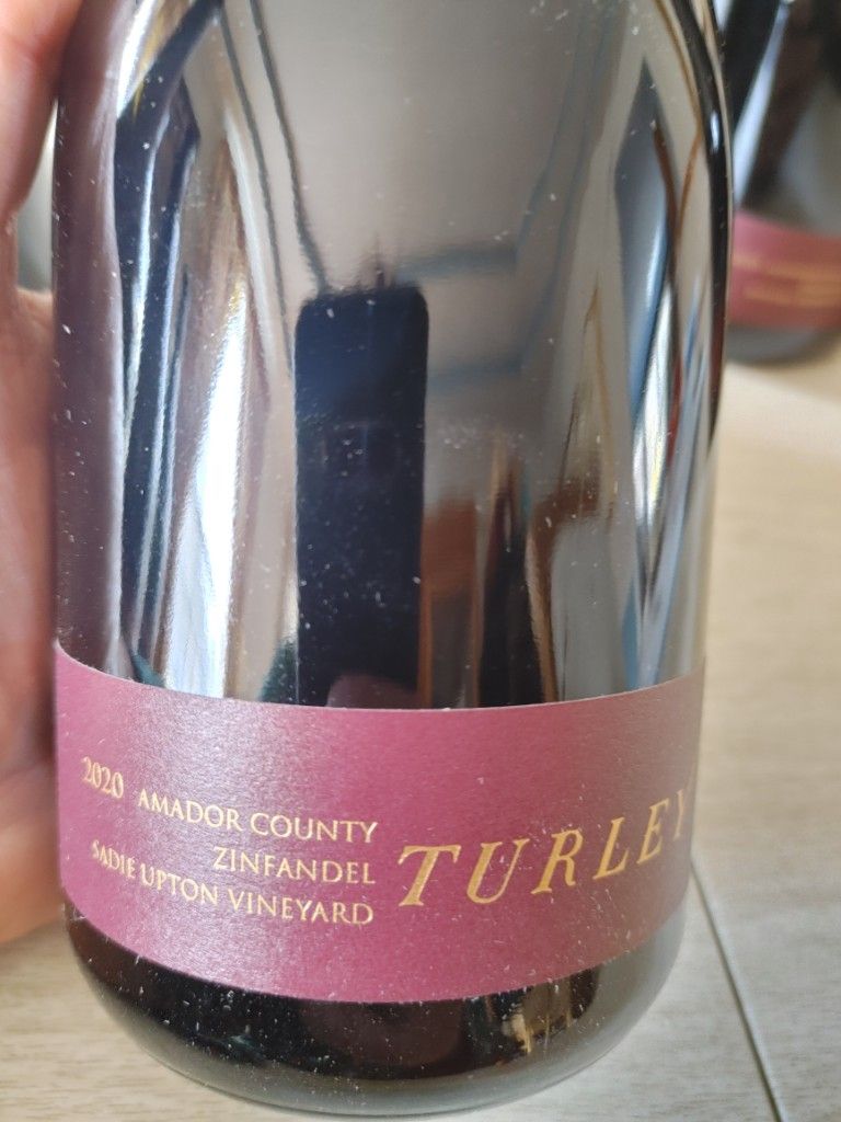 2020 Turley Zinfandel Sadie Upton, USA, California, Sierra Foothills ...