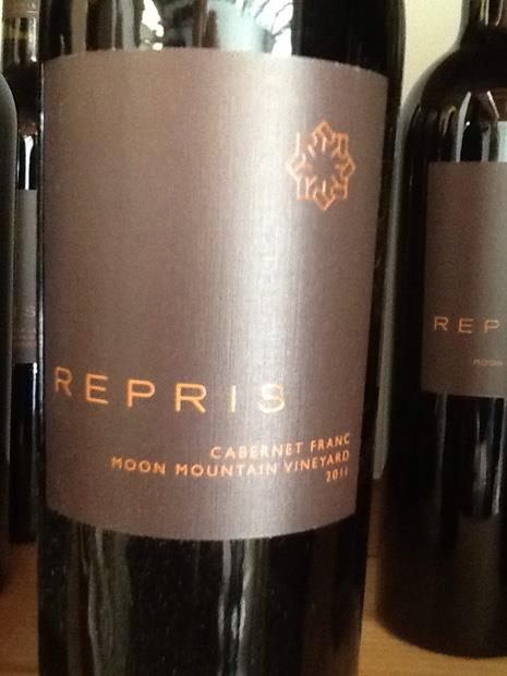 2011 Repris Cabernet Franc Moon Mountain Vineyard, USA, California ...