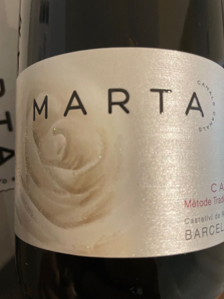 2019 Canals S.A. (Ramon Canals) Cava Marta Brut Reserva, Spain, Cava - CellarTracker