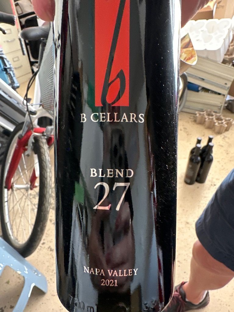 2021 B Cellars Blend 27, USA, California, Napa Valley - CellarTracker