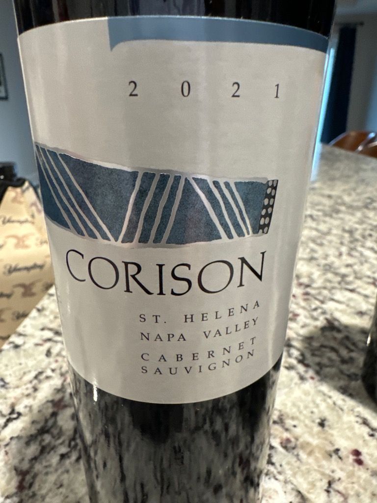 2022 Corison Cabernet Sauvignon Kronos Vineyard, USA, California, Napa ...