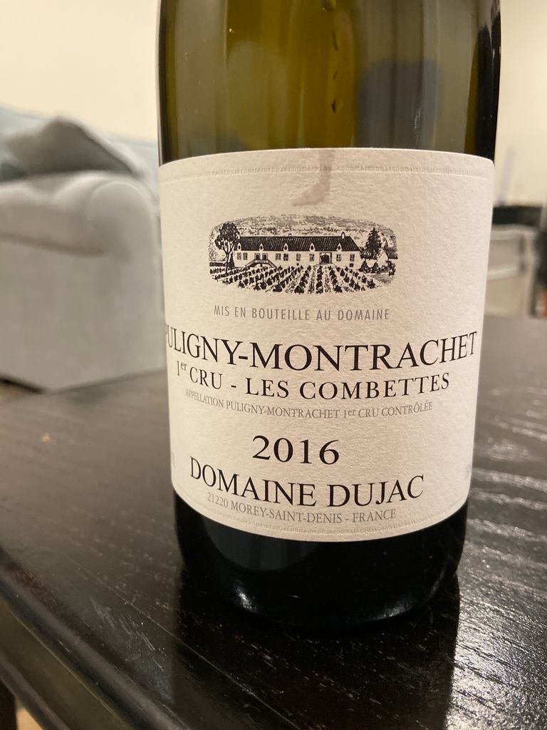 2016 Domaine Dujac Puligny-Montrachet 1er Cru Les Combettes, France ...