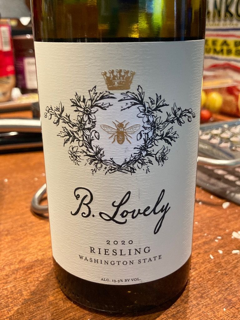 2021 Precept B Lovely Riesling, USA, Washington - CellarTracker