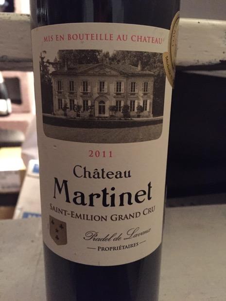 2012 Château Martinet, France, Bordeaux, Libournais, St. Émilion Grand ...
