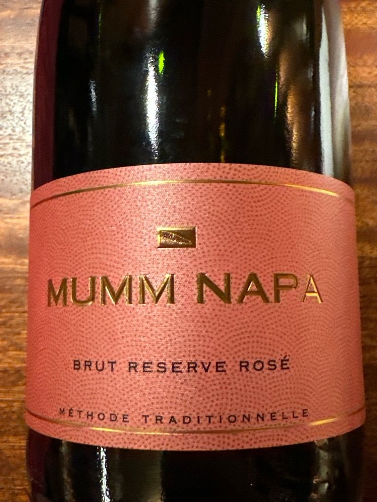 2016 Mumm Napa Brut Réserve Rosé, USA, California, Napa Valley ...