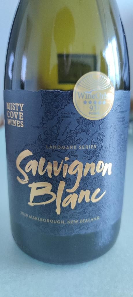 2020 Misty Cove Sauvignon Blanc Landmark Series, New Zealand, South ...