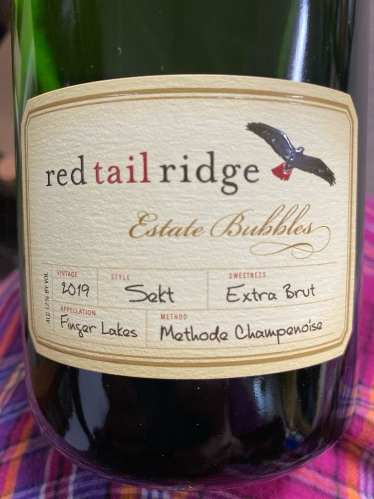 2019 Red Tail Ridge Winery Sekt, USA, New York, Finger Lakes, Seneca ...