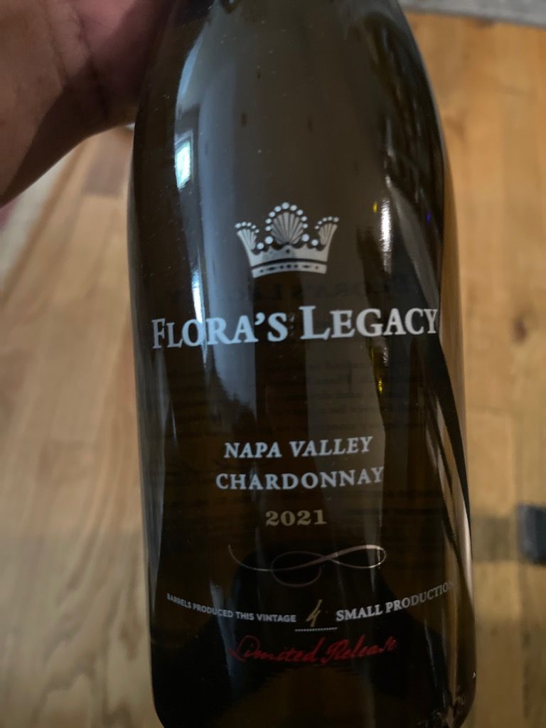 2022 Flora Springs Chardonnay Flora's Legacy, USA, California, Napa Valley - CellarTracker