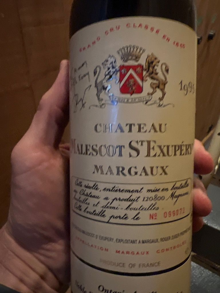 1995 Château Malescot St. Exupéry, France, Bordeaux, Médoc, Margaux ...