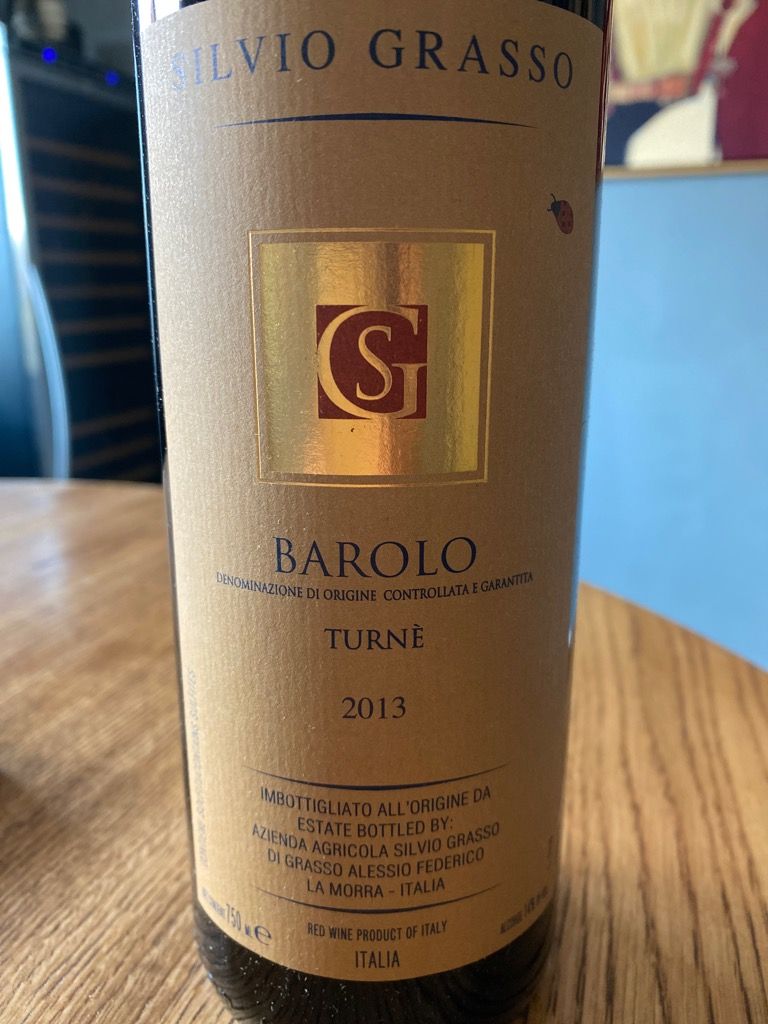 2013 Silvio Grasso Barolo Turne, Italy, Piedmont, Langhe, Barolo ...