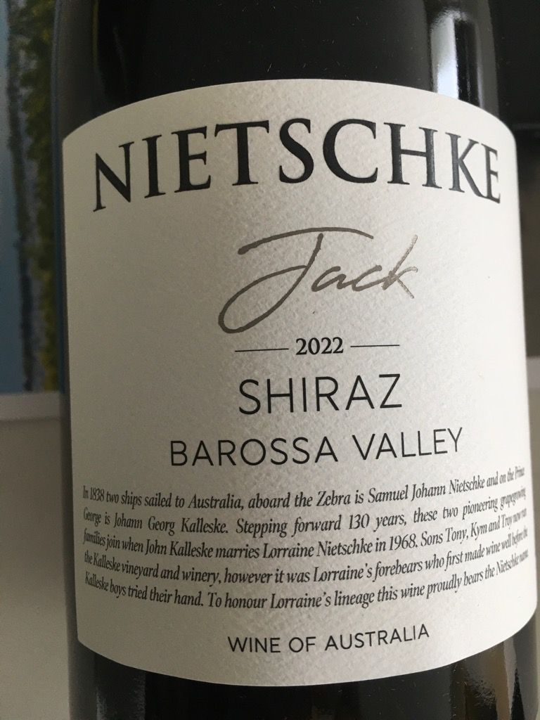 2021 Kalleske Shiraz Nietschke Jack, Australia, South Australia ...