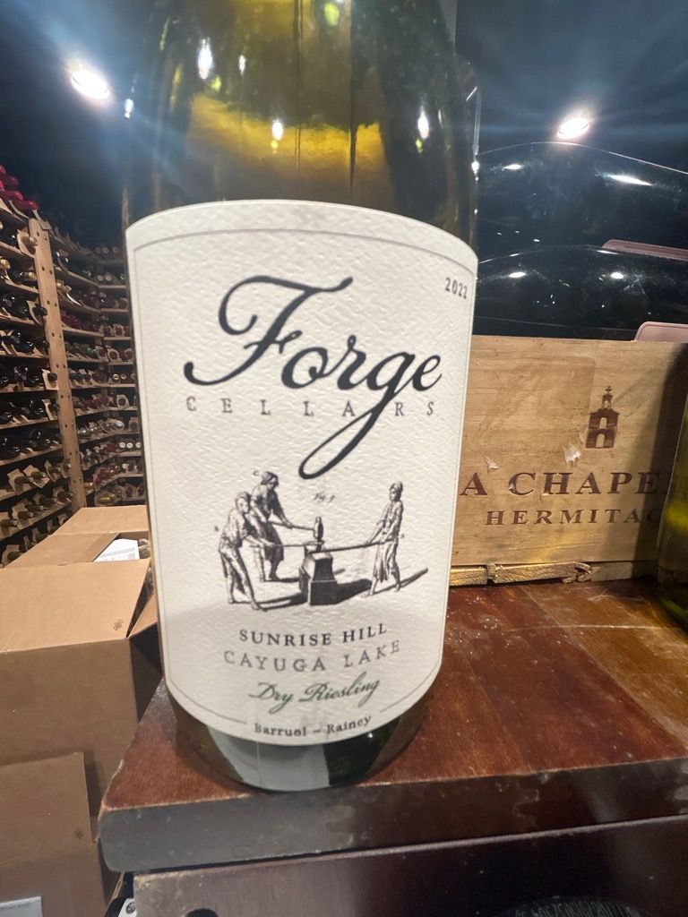 2022 Forge Cellars Dry Riesling Sunrise Hill Vineyard, USA, New York ...